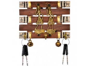 Sheesham Wood Butterfly / Pejli Block Key Holder at Rs. 222