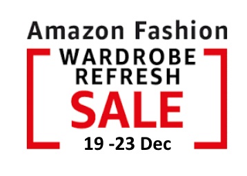 Amazon Wardrobe Refresh Sale - Up to 80% OFF [19-23 Dec]