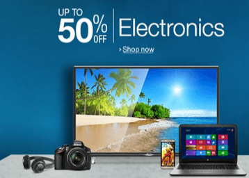 Amazon Great Indian Sale on Electronics: Up to 55% off + SBI Offer
