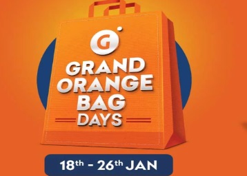Grofers Grand Orange Bag Days 2020 - 100% Cashback on Groceries (18th ...
