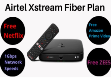 Airtel Xstream Fiber Plans - Start Rs. 799 Per Month With Many Other ...