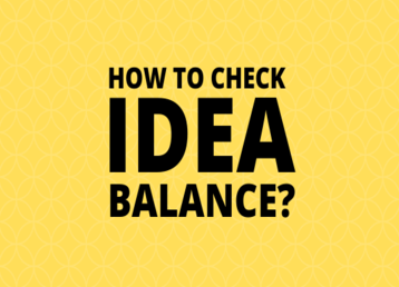 How to Check Idea Balance, Validity and Data?