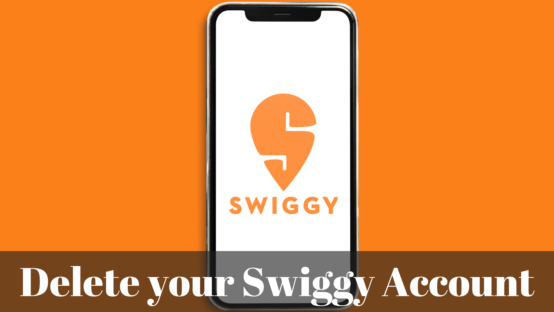 How To Delete Swiggy Account?