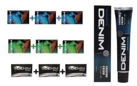 3 Pcs Denim Perfumed Bar Soap (125gm each) (MRP. Rs.165) @ Rs.110 ...