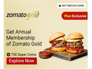 Zomato Coupons 2021: Upto 50% OFF + Cashback Offers, Verified 5 min ago