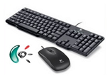 Logitech MK 100 (PSII) Keyboard & Mouse Combo at Rs. 500