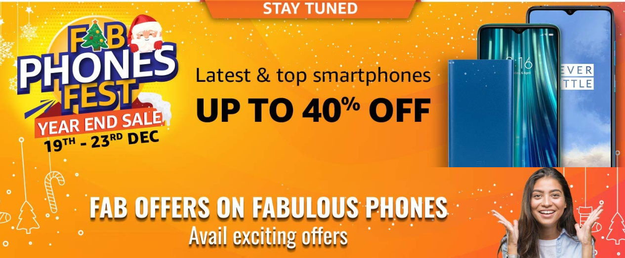 Amazon Fab Phone Fest Offers -OnePlus 7 Pro, iPhone XR and many more