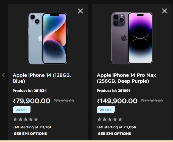 iPhone Diwali Offer 2022, Grab the bestest deals on iPhones
